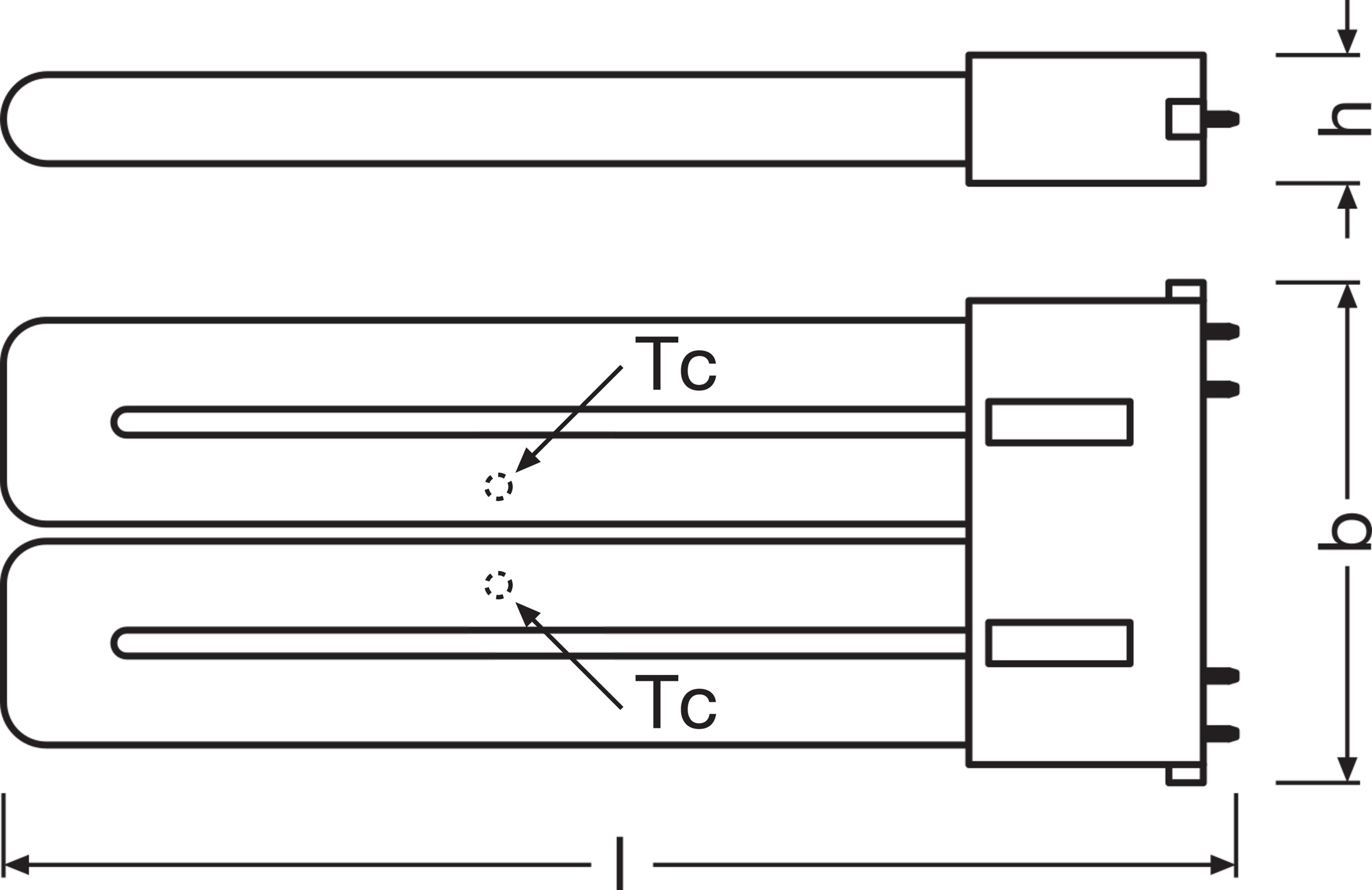 DULUX LED F EM & AC MAINS V